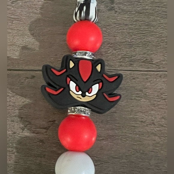 Handmade | Office | Shadow The Hedgehog Beaded Pen | Poshmark